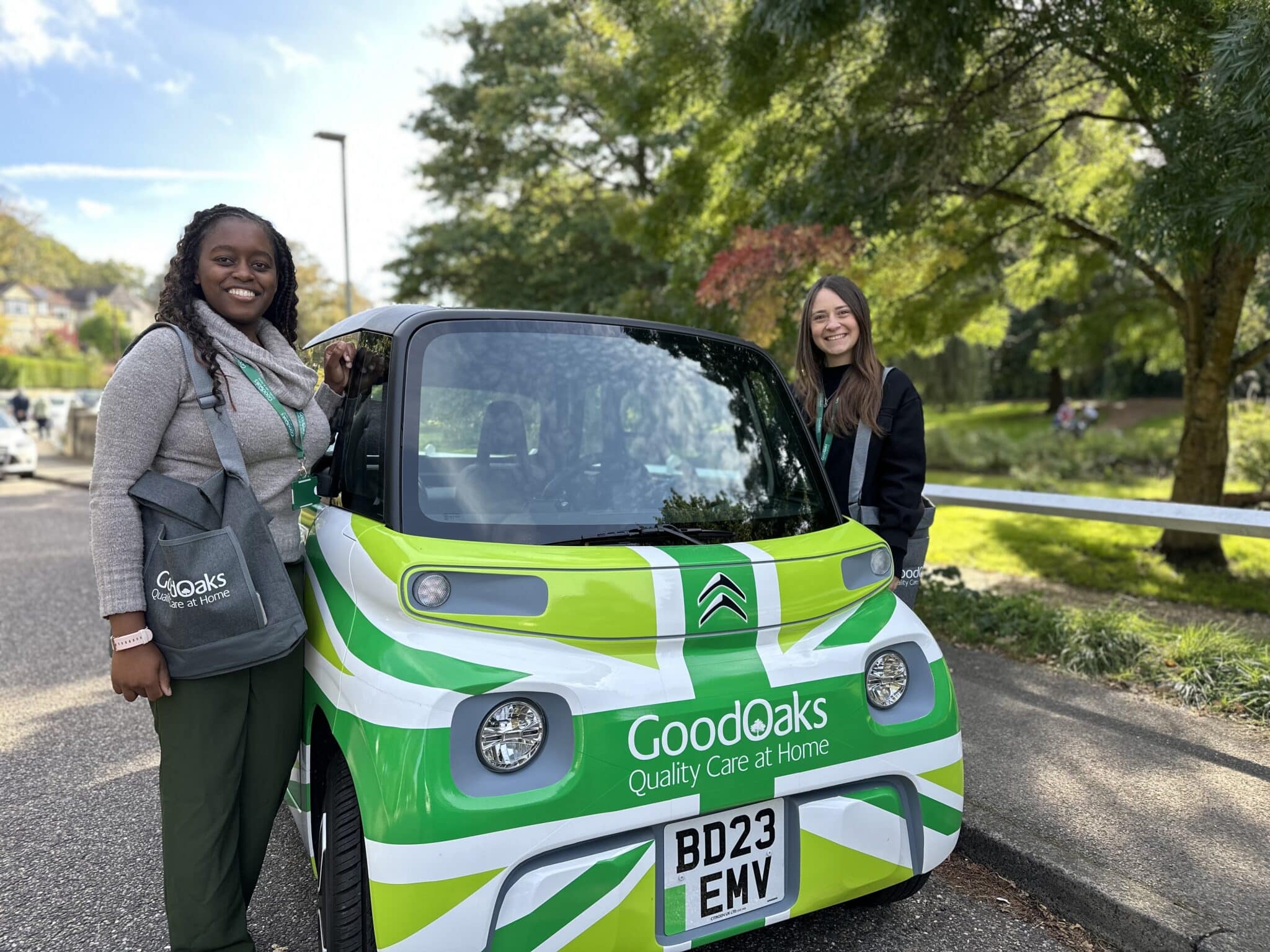Zero Emissions and ultra compact vehicles! - GoodOaks Homecare